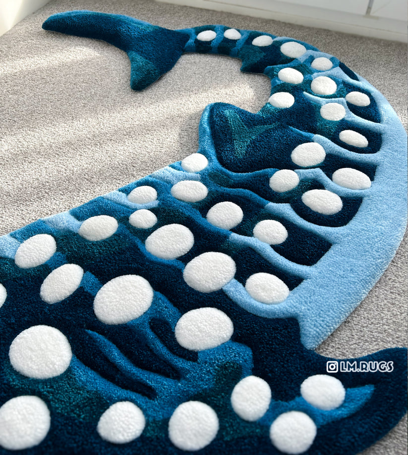 Made To Order Whale Shark Rug – Labeled Masterpieces